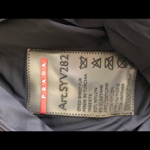 Prada | Jackets & Coats | Mens Prada Winter Coat Sheep Fur And Leather ...